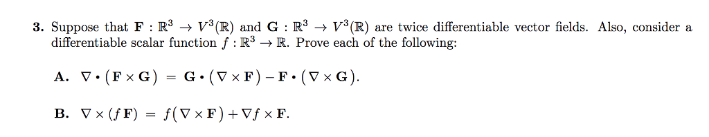 Solved 3. Suppose that F : R3 → V3(R) and G : R V (R) are | Chegg.com