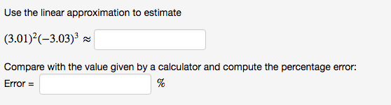 Solved Use the linear approximation to estimate | Chegg.com