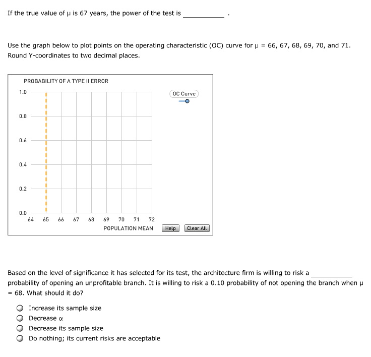 Solved 6. Calculating the probability of a Type II error Aa | Chegg.com