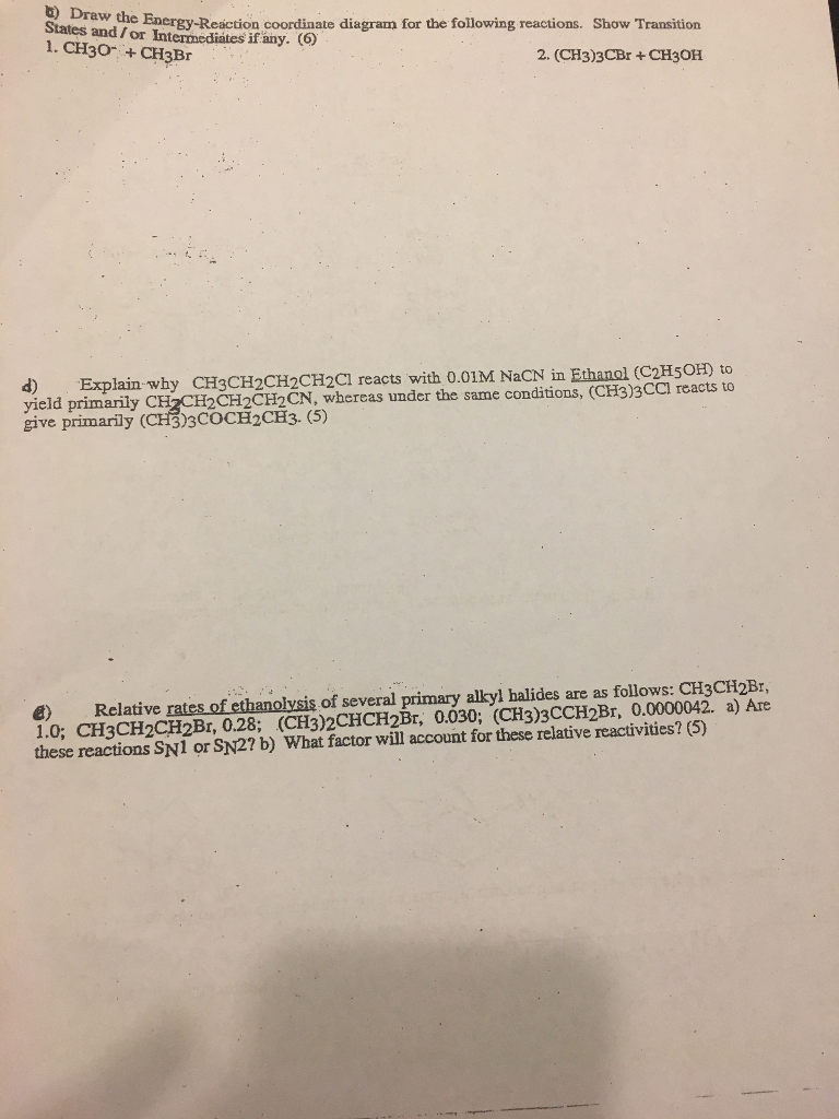 Solved 21. The following compounds are extremely unreactive | Chegg.com