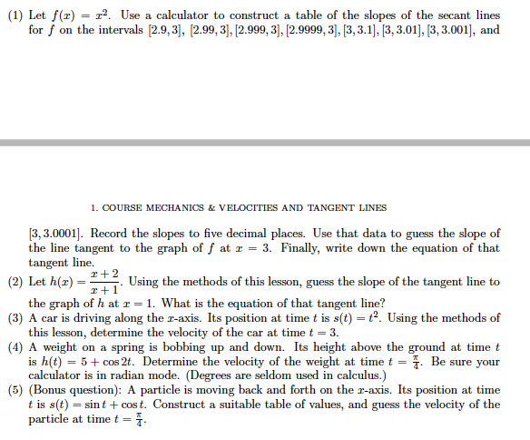 Solved For these five problems, construct a table to answer | Chegg.com