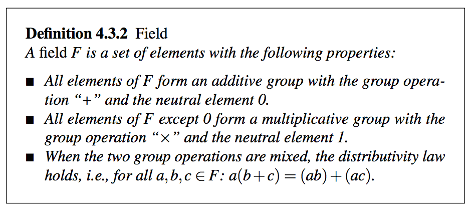 Solved Help Please In ASE the finite field contains 256 | Chegg.com