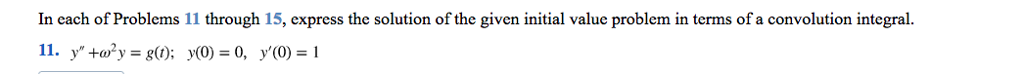 Solved In each of Problems 11 through 15, express the | Chegg.com
