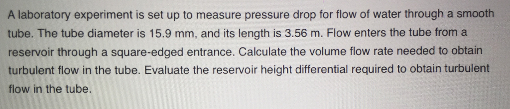 Solved A laboratory experiment is set up to measure pressure | Chegg.com