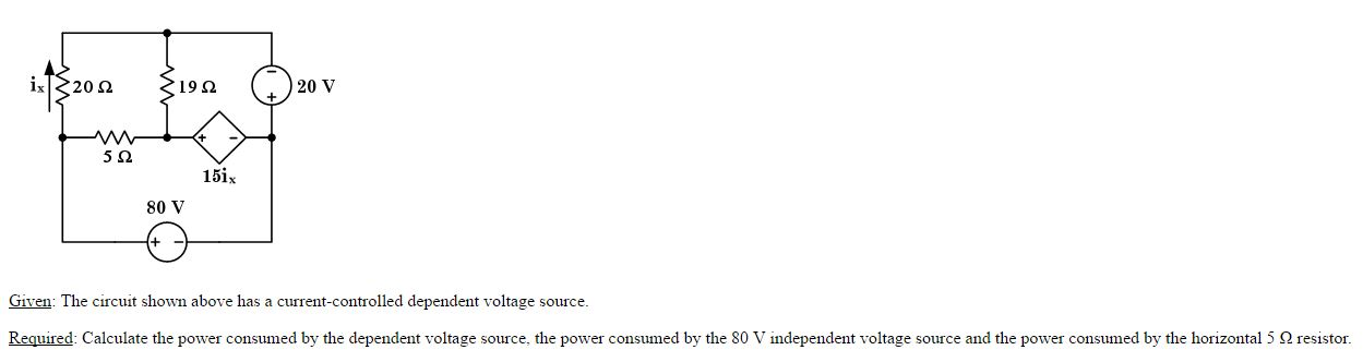Solved Given: The circuit shown above has a | Chegg.com