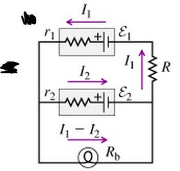 My answer to part B (Calculate the current I2 flowing | Chegg.com