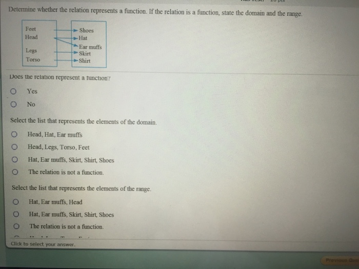 Determine Whether The Relation Represents A Function