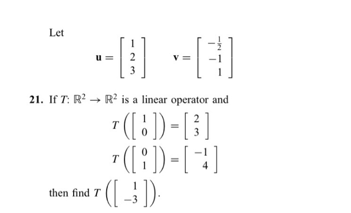 Solved Linear algebra | Chegg.com