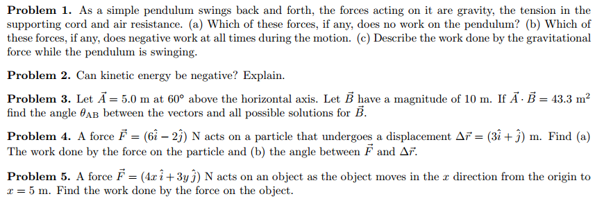 Solved As a simple pendulum swings back and forth, the | Chegg.com