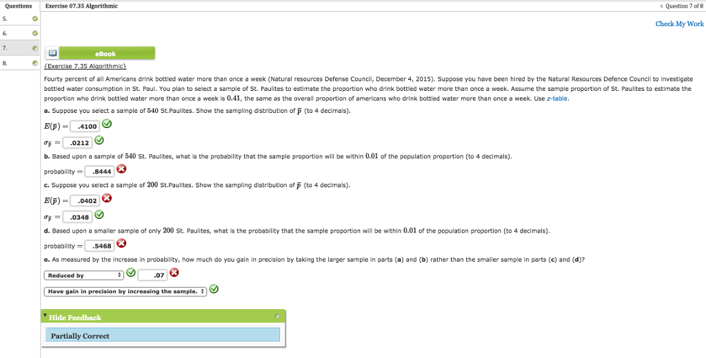 Solved Question 7 of Check My Work Questions Exercise 07 35 | Chegg.com