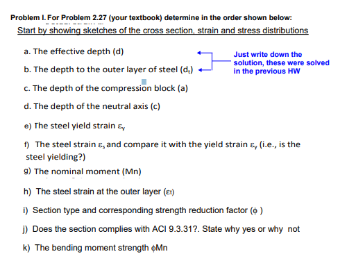 Solved Problem I.For Problem 2.27 (your textbook) determine | Chegg.com