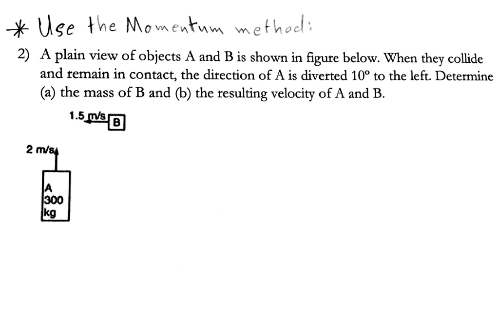 Solved A plain view of objects A and B is shown in figure | Chegg.com