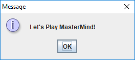 Solved Object Oriented Problem: MasterMind Game Assignment | Chegg.com
