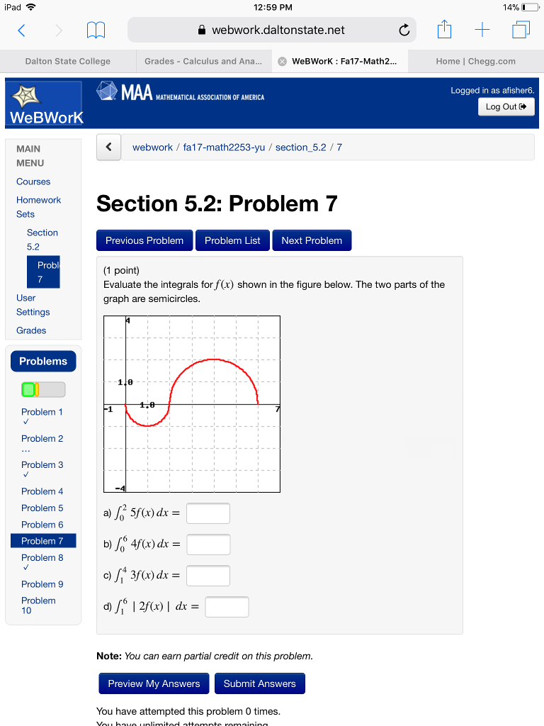 Solved Pad令 12:59 PM 14% 11-10, Webwork.daltonstate.net | Chegg.com