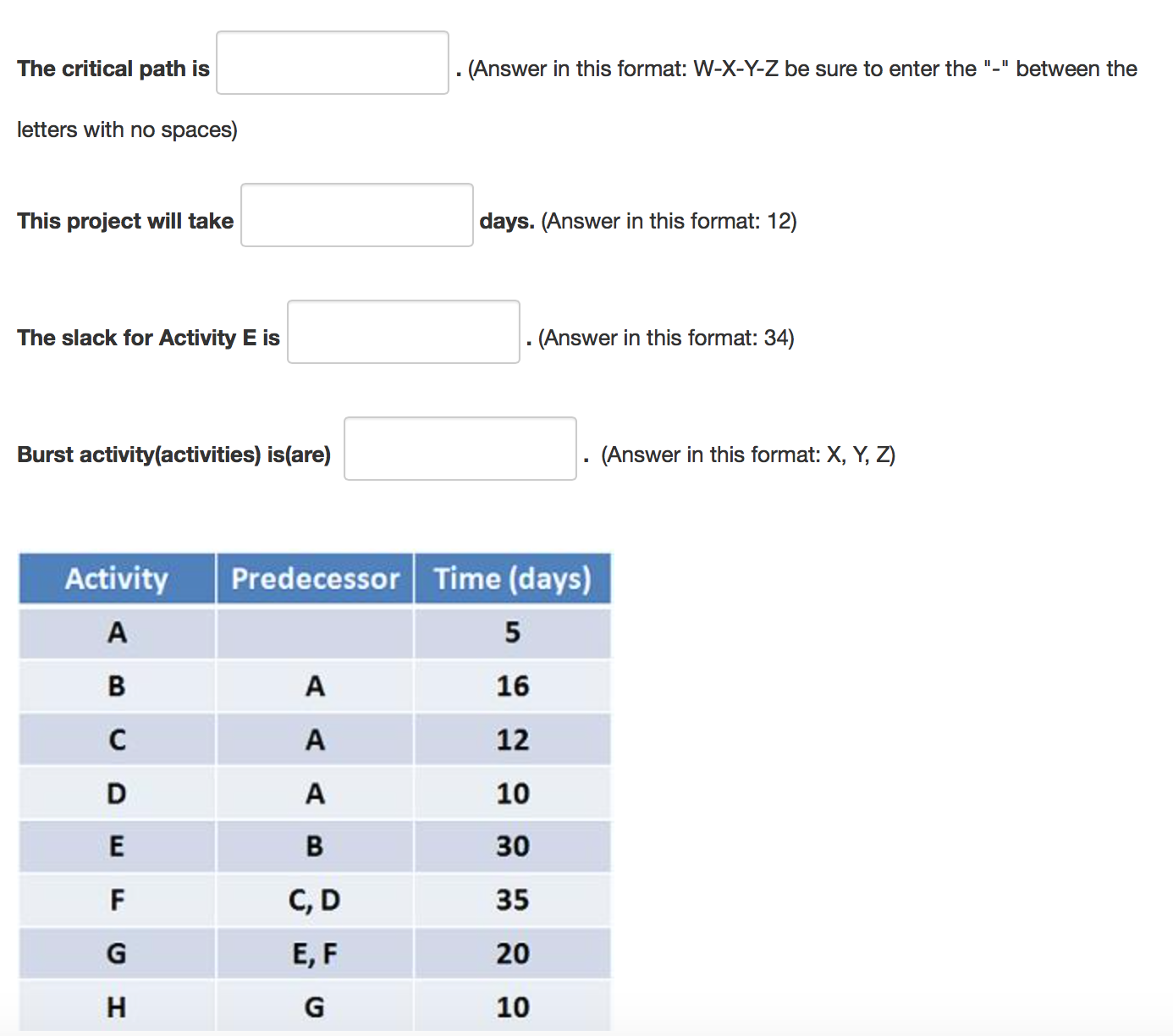 Solved Your manager gives you the information for a product | Chegg.com