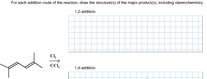 Solved For each addition route of the reaction, draw the | Chegg.com