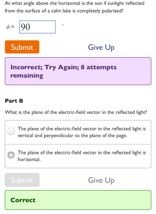 Solved At what angle above the horizontal is the sun if | Chegg.com