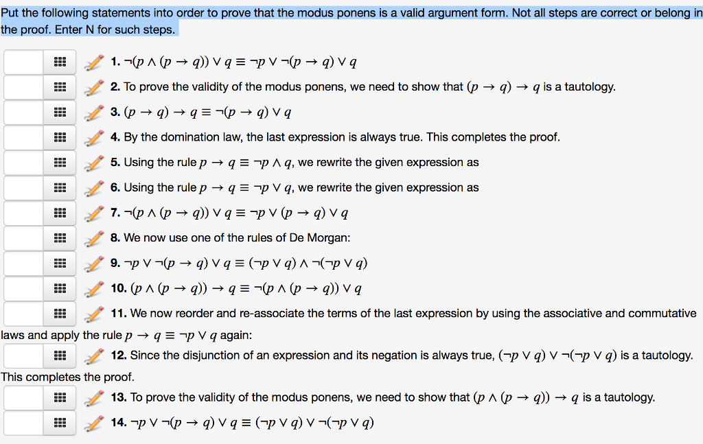 Solved Discrete Math - Put the following statements into | Chegg.com