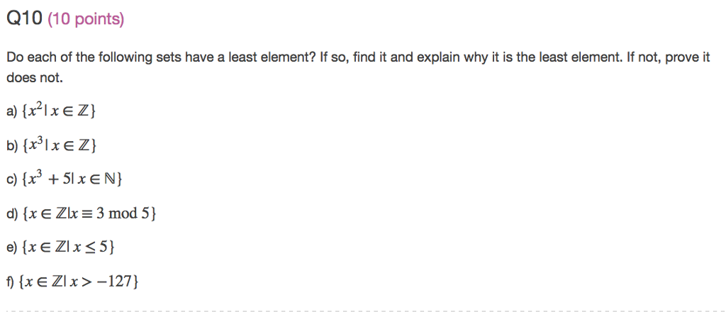 Solved Q1 (10 points) Prove or disprove: lf a, b, c E Z, n | Chegg.com