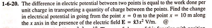 Solved The difference in electric potential between two | Chegg.com
