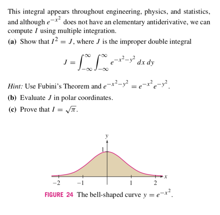 Solved 57. Bell-Shaped Curve One of the key results in | Chegg.com