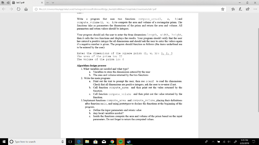Solved Note Program Must Be Written In C Write A Program