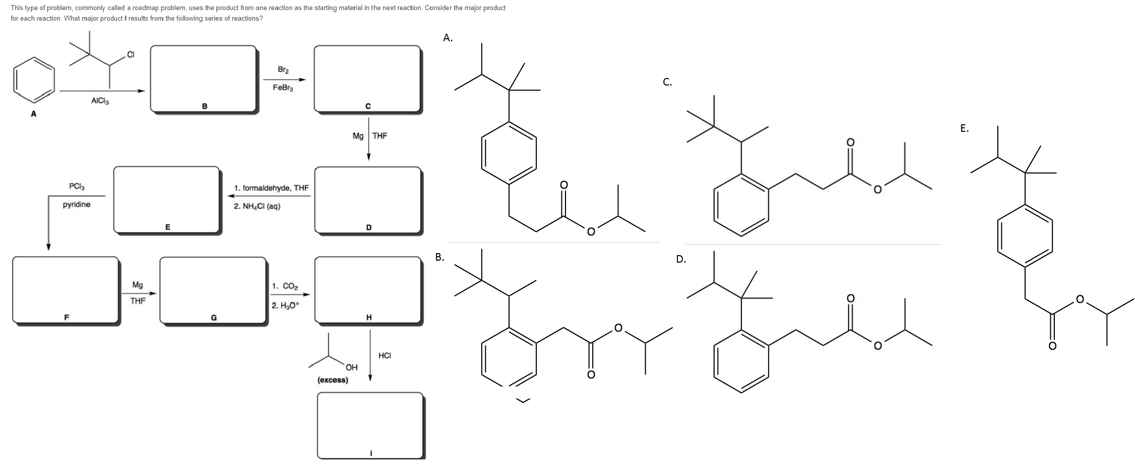Solved This type of problem, commonly called a roadmap | Chegg.com
