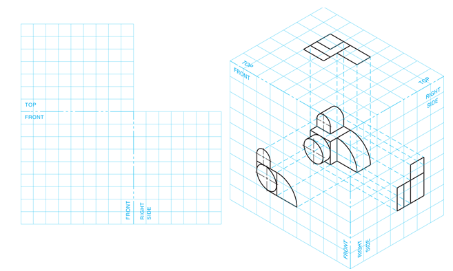 Solved Given each object displayed in a glass box with views | Chegg.com