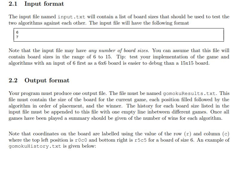 Solved Coding Language C++. Need a start to the project to | Chegg.com