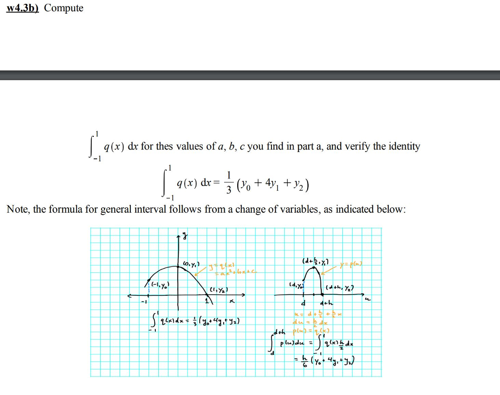 Solved W43 Runge Kutta Is Based On Simpsons Rule For 