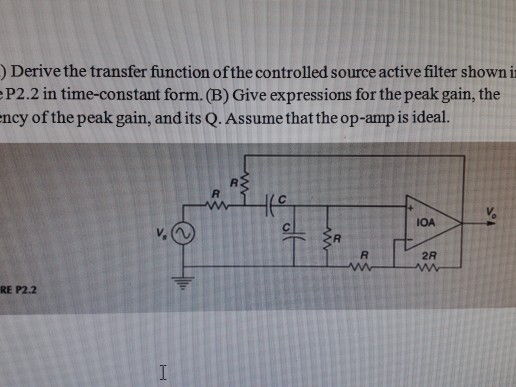 Solved ) Derive the transfer function ofthe controlled | Chegg.com