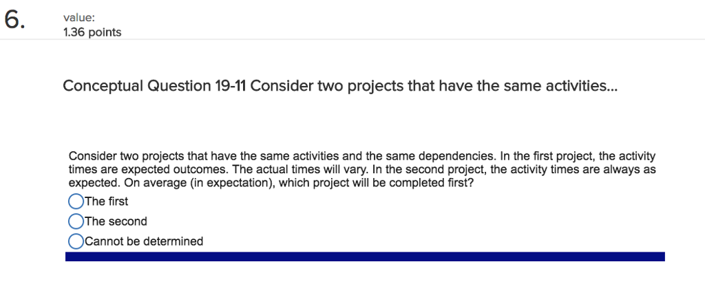 Solved value: 1.36 points Conceptual Question 19-11 Consider | Chegg.com