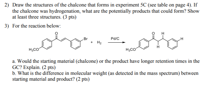 Solved Table 1: Starting material for the synthesis of | Chegg.com