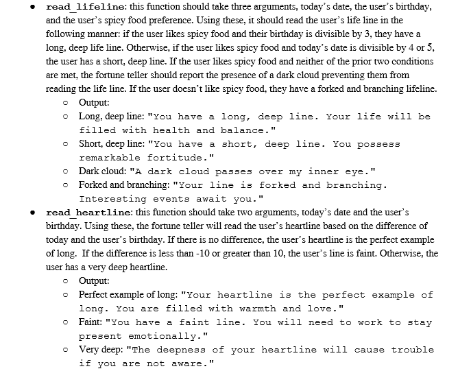 Solved Python3 Write a program with following functions: | Chegg.com