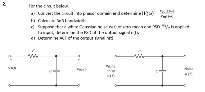 Solved For the circuit below. a) Convert the circuit into | Chegg.com