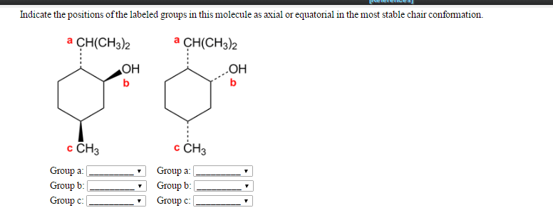 Solved Indicate the positions of the labeled groups in this | Chegg.com