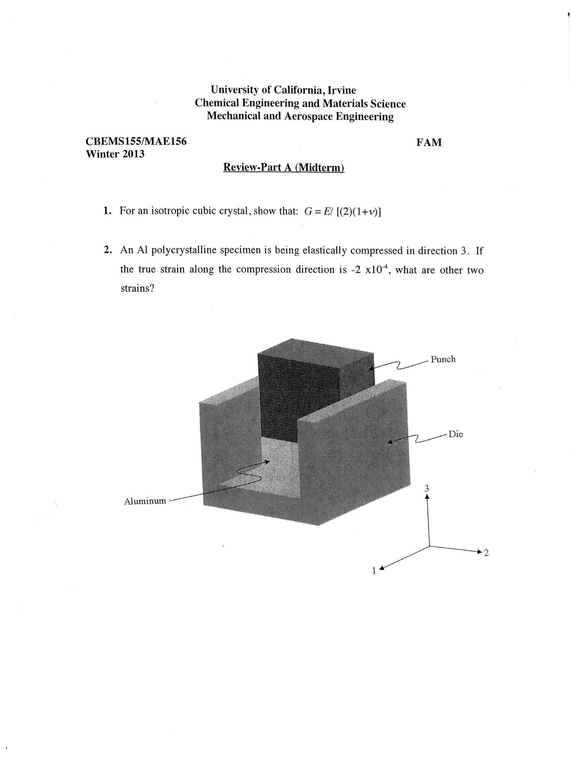 Solved For an isotropic cubic crystal, show that: | Chegg.com