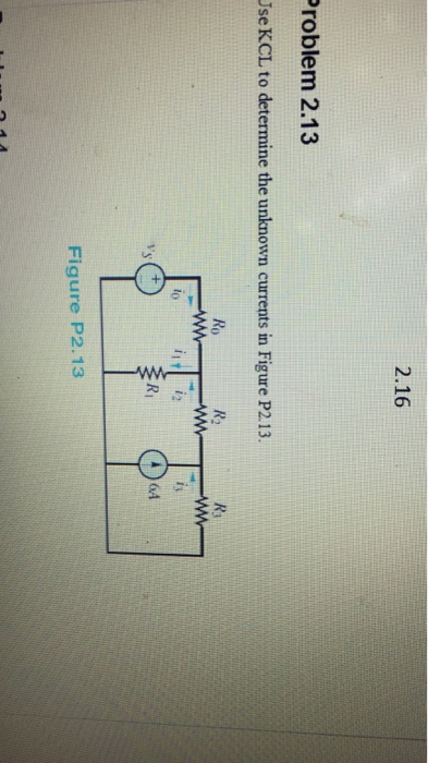 Solved Use KCL to determine the unknown currents in Figure | Chegg.com