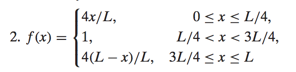 Consider an elastic string of length L whose ends are | Chegg.com