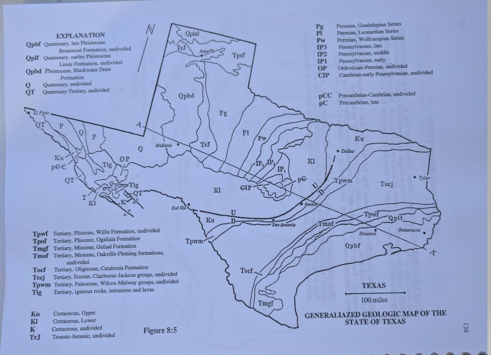 Determine the dip of the strata on the map, and add | Chegg.com