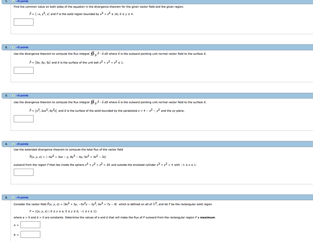 Solved 1. -5 points Find the common value on both sides of | Chegg.com