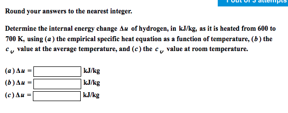 Solved Round your answers to the nearest integer. Determine | Chegg.com