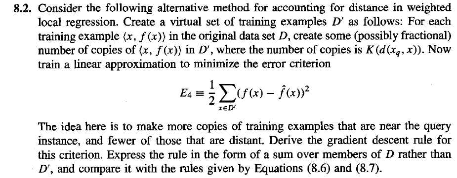 8.2. Consider the following alternative method for | Chegg.com