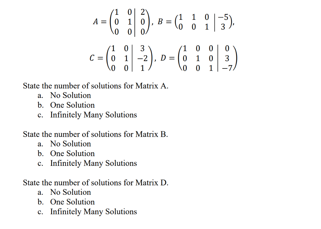 Solved 10 1 1 0 | 5 0 1 B 0 0 1 | \o o a- ') - HE - 1. -6 : | Chegg.com