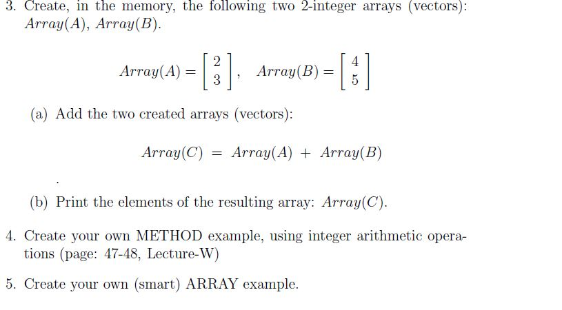 Solved Methods, Load/Store and Arrays in Assembly Language | Chegg.com