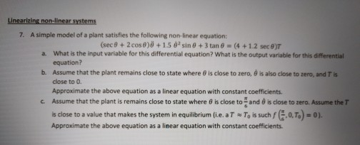 Solved A staple model of a plant satisfies the following | Chegg.com Solved A staple model of a plant satisfies the following | Chegg.com