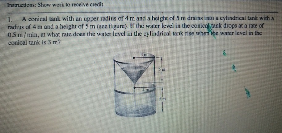 Solved Instructions: Show work to receive credit. 1. A | Chegg.com