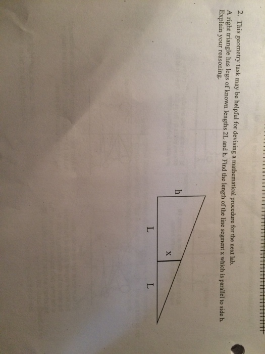 Solved 2. This geometry task may be helpful for devising a | Chegg.com