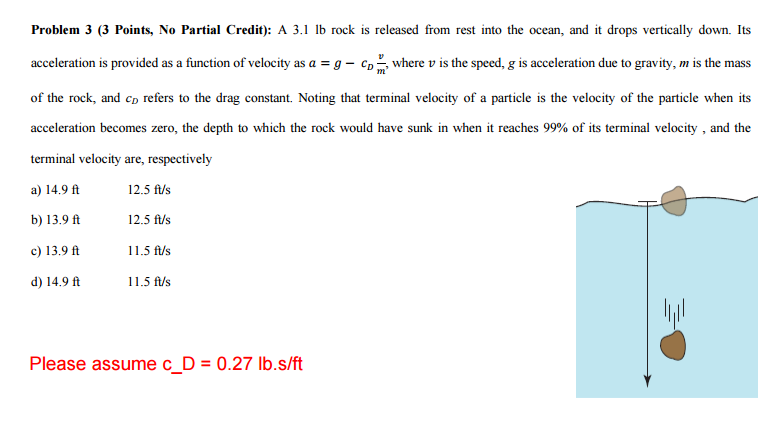 Please answer the above Dynamics practice problem | Chegg.com