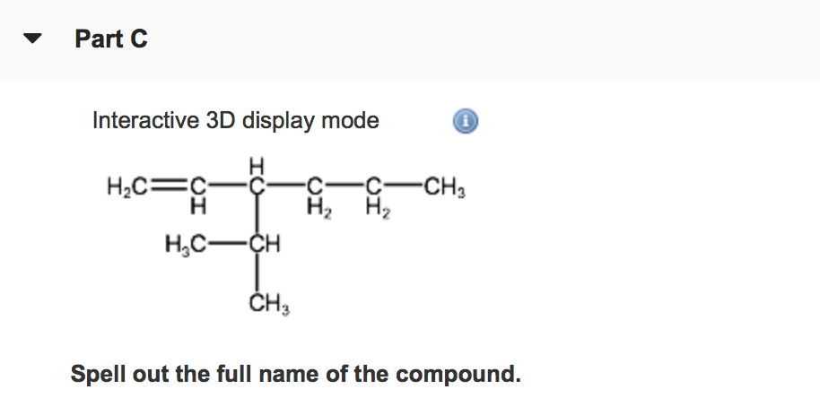 Solved Interactive 3D display mode Spell out the full name | Chegg.com